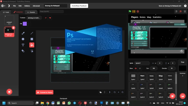I opened Adobe Photoshop for first time in my new apartment! - by EvilSnow