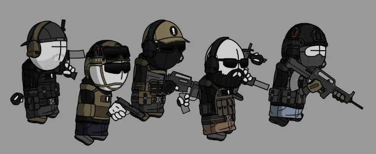 Some sprites - by HumanGrunt