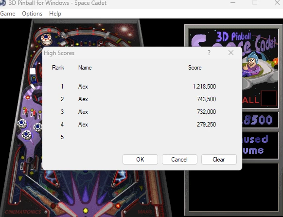 New pinball score!! - by AlexToolStudio