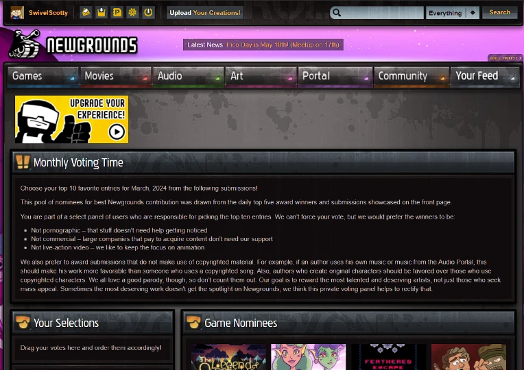 Anyone else finds it interesting for voting they used the old ...