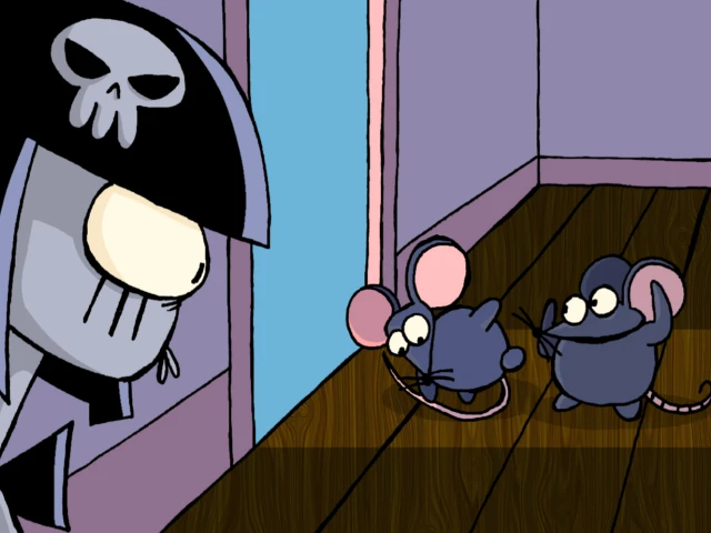 Goth & Ellie short - by E-Nat