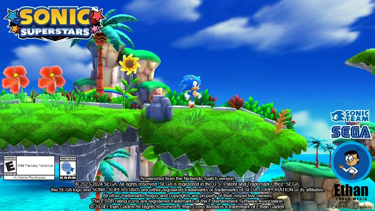 Sonic Superstars Gameplay Screenshot - by EthanArtsAndStudios