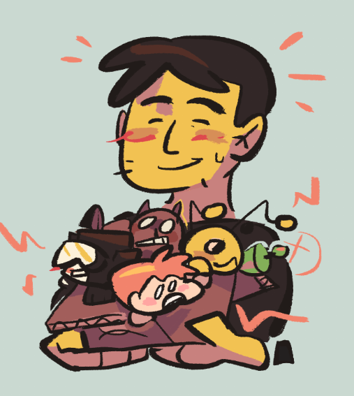 Tom Fulp cake day - by P-PAMda