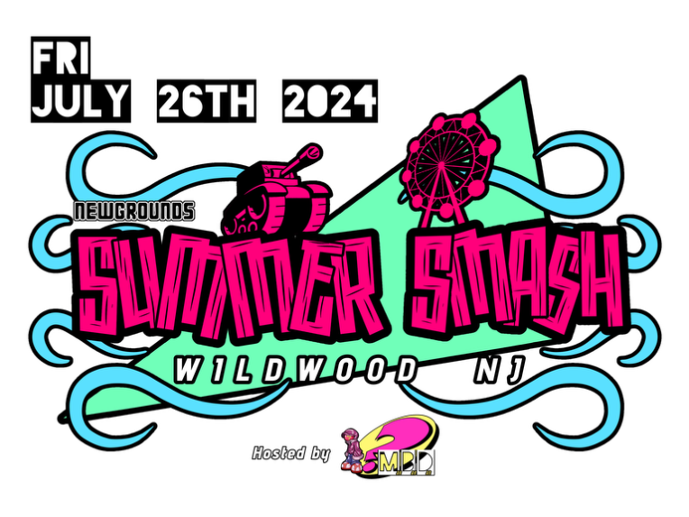 NEWGROUNDS SUMMER SMASH AT WILDWOOD NJ!! - by marbardan82
