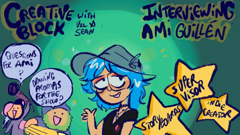 Drawing Prompts and Questions: Ami Guillen - by CreativeBlockPod