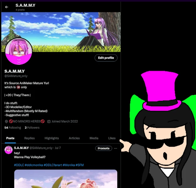 CREATING MY +18 ACCOUNT IN TWITTER - by Source-Animaker