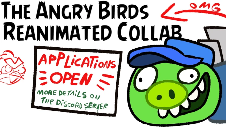 Angry Birds Reanimated Collab Announcement - by GeeGuy