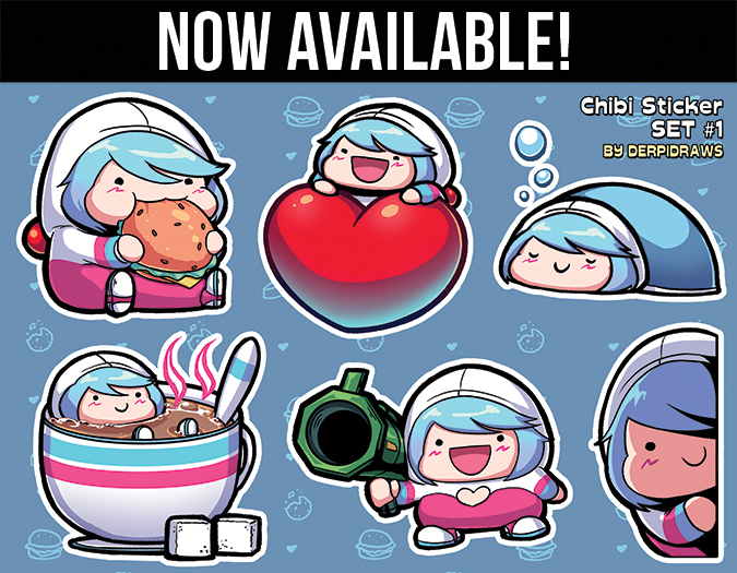 Shapeshifter Storyboard WIP + Sticker Merch - by Derpixon