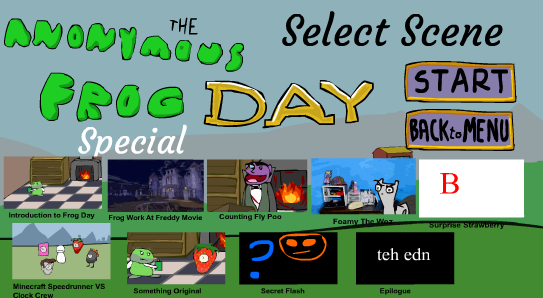 Anonymous Frog Day, Flash Forward Jam, Etc. - by CrimsonKero