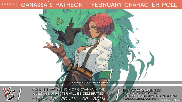February 2021 Character Poll Is Open By Ganassa Artwork