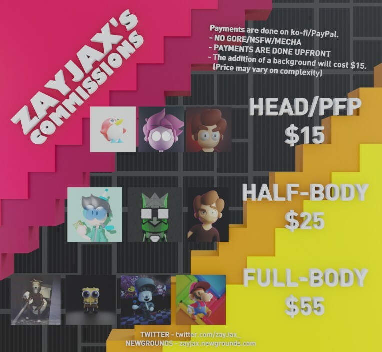 COMMISSIONS OPEN - by zayJax