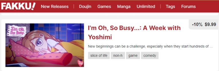 "I'm Oh, So Busy..." Now on FAKKU! - by berryguild