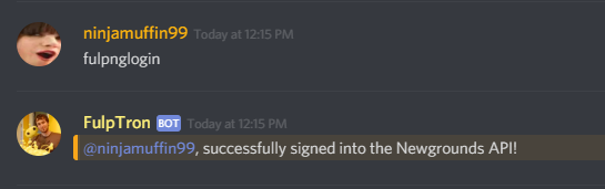 Newgrounds/Discord Integration Bot (and server) - by ninjamuffin99