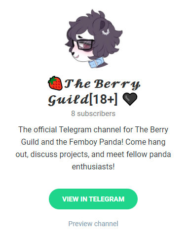 Join My Telegram Channel! - by berryguild
