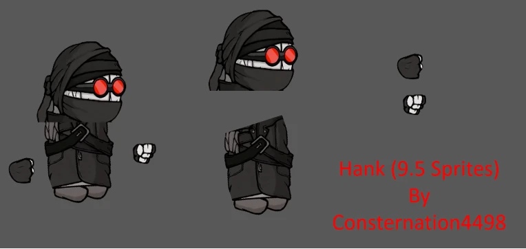 Madness Combat (9.5 Hank Sprites) - by Consternation4498