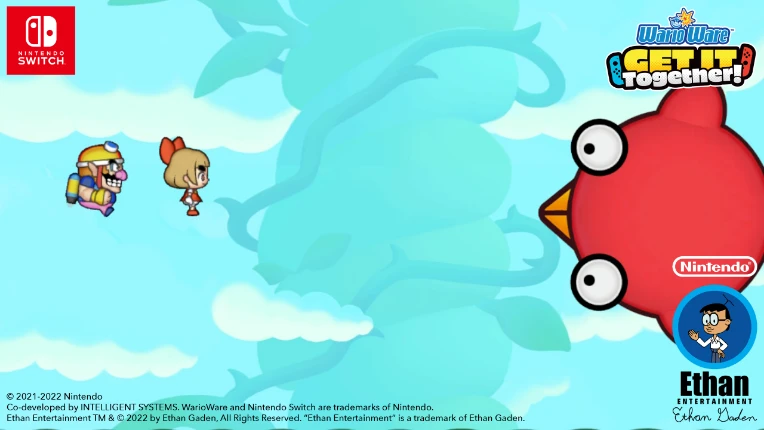 WarioWare: Get It Together! Gameplay Screenshot - by EthanArtsAndStudios