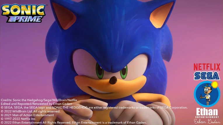New Sonic Prime sneak peek image - by EthanCrossMedia