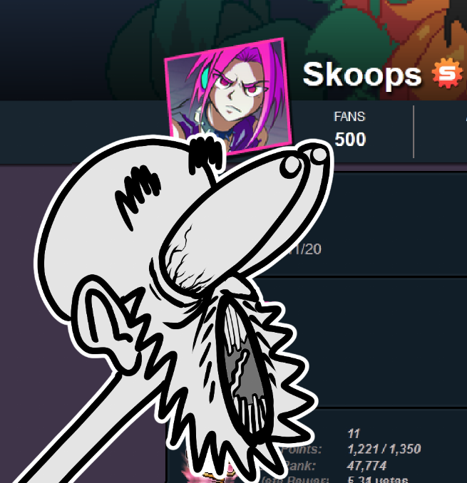 Thanks For the Big Five Hundo - by Skoops