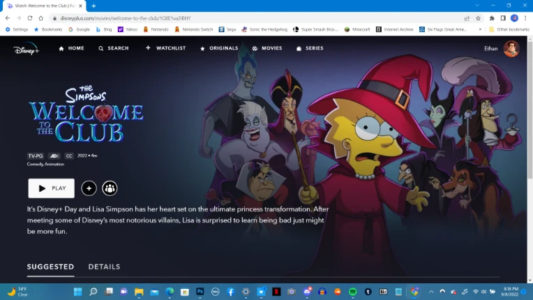 The Simpsons: Welcome to the Club - by EthanArtsAndStudios