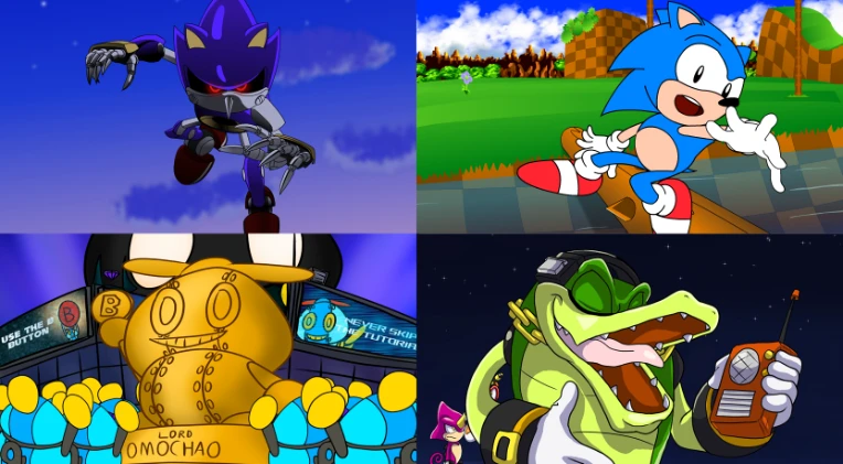 Hey there, Newgrounds! - by TheSonicParadoxTeam