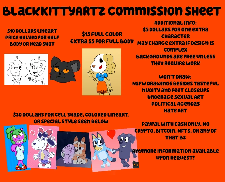 Open for Commissions