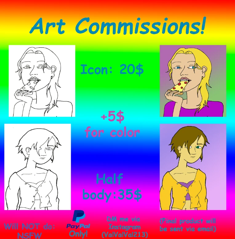 Art commissions open!