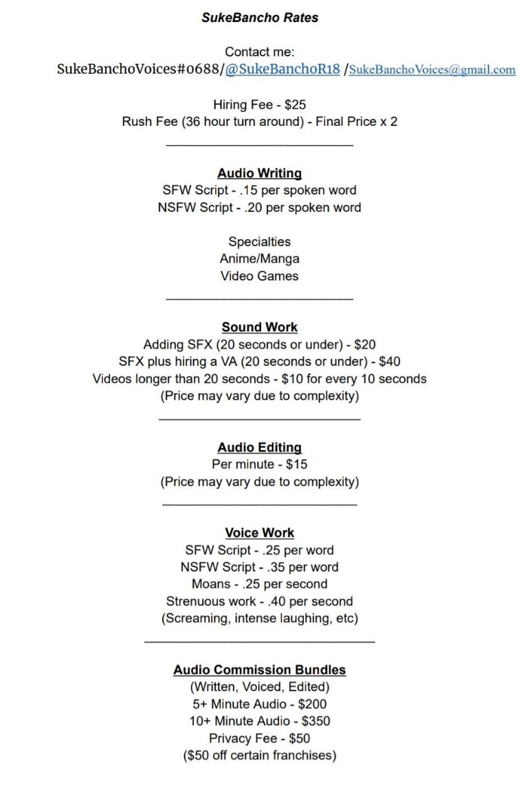 Looking for a Voice Actor?