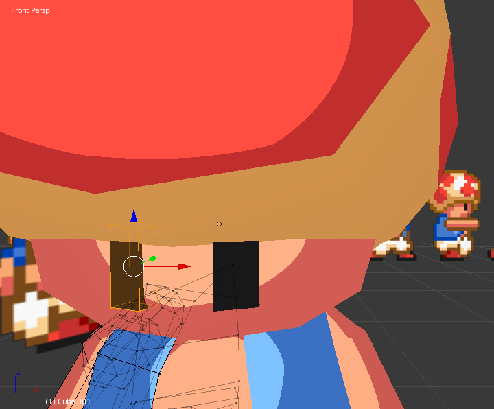 Power Star / SMB2 Toad 3D-Model by Timkho on Newgrounds