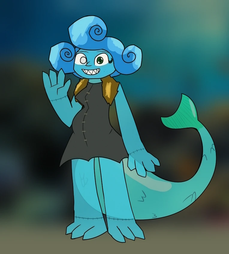 wosh the ghost fish by bonniegem on Newgrounds