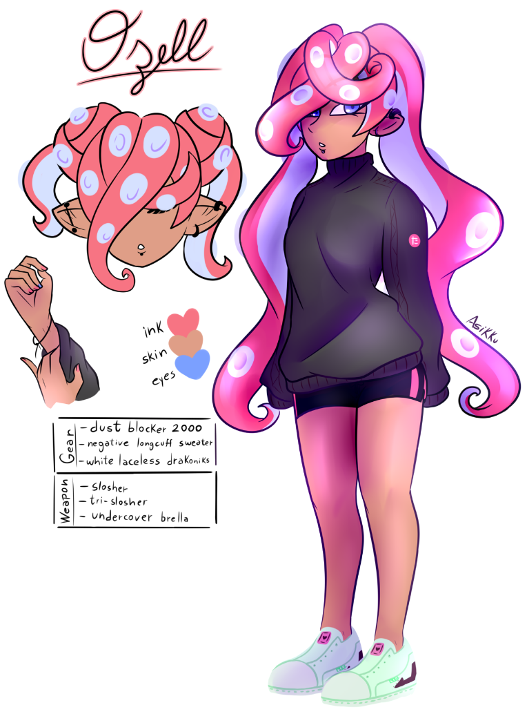 Ozell Visual Reference by asikku on Newgrounds