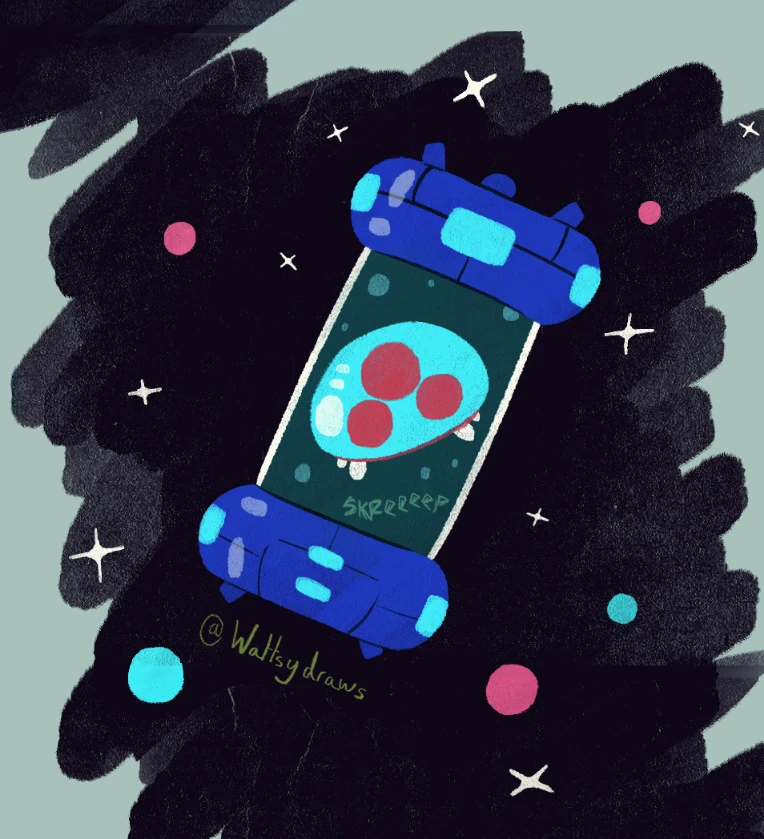 Cute lil Metroid by wobblywatts on Newgrounds
