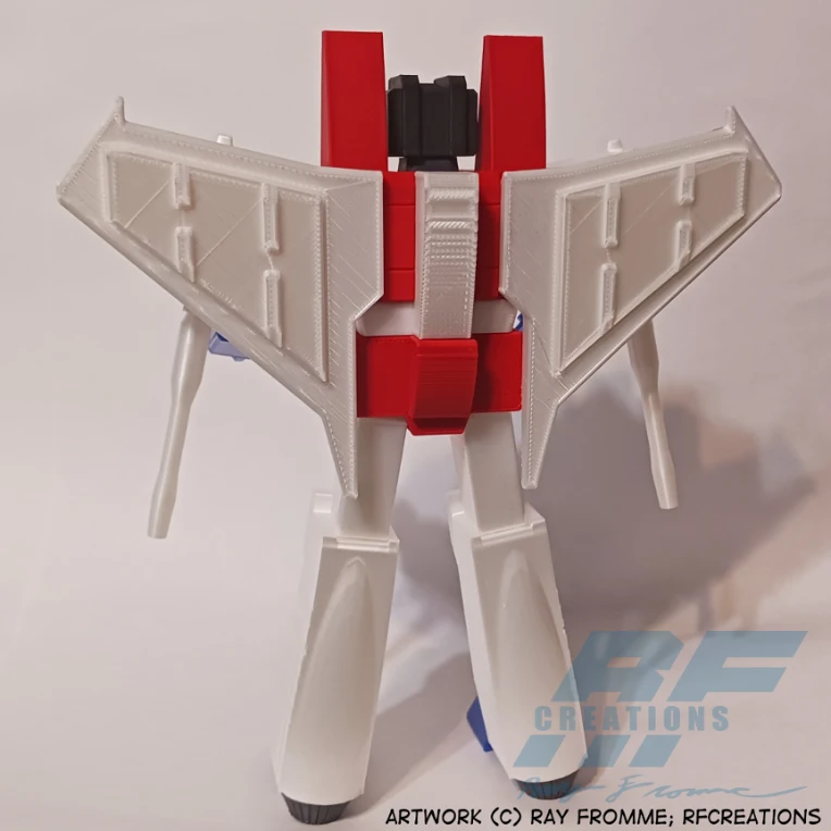 3D Printed Starscream by AlmightyRayzilla on Newgrounds