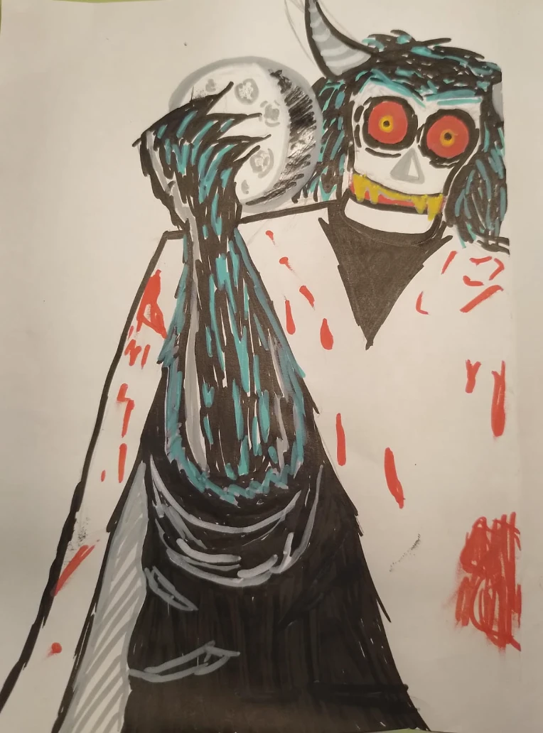 Moon Demon by SebastianEnriqueArt on Newgrounds