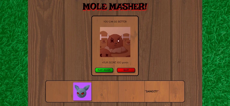 Fnuzzlee's MOLE MASHER