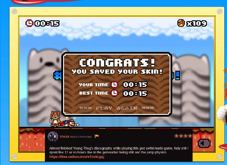 NEW SUPER TANOOKI SKIN 2D NG CHAMPION by IgwanaSuchus on Newgrounds