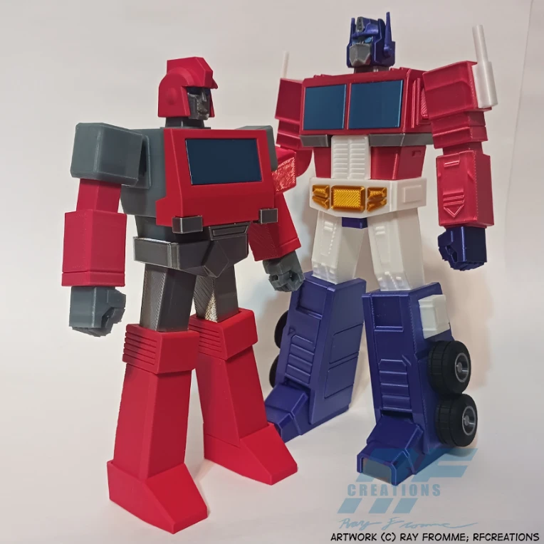 3D Printed Ironhide by AlmightyRayzilla on Newgrounds