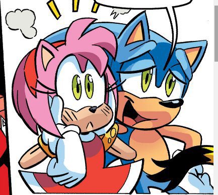 Sonic archie panel Redraw by Daeream on Newgrounds