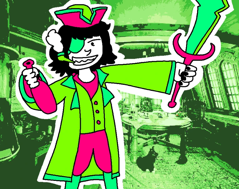 Pukey the Pirate! by Florisgrad on Newgrounds