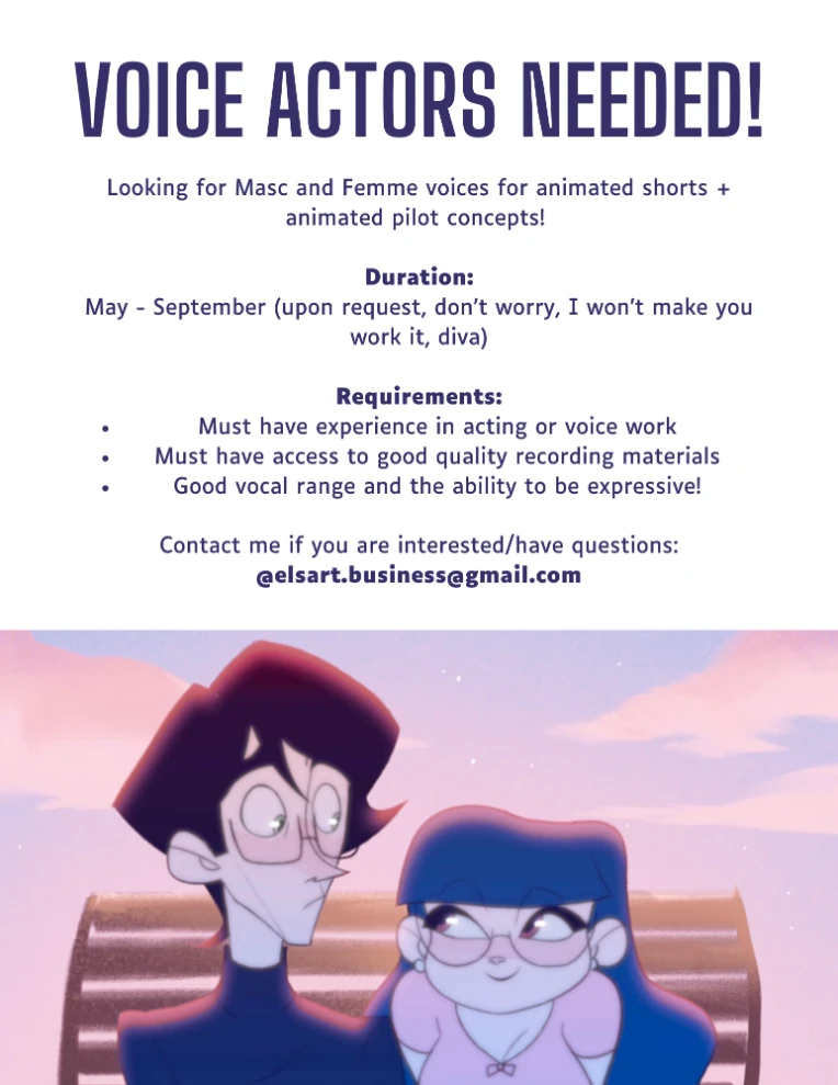 Yearning for Voice Actors!!