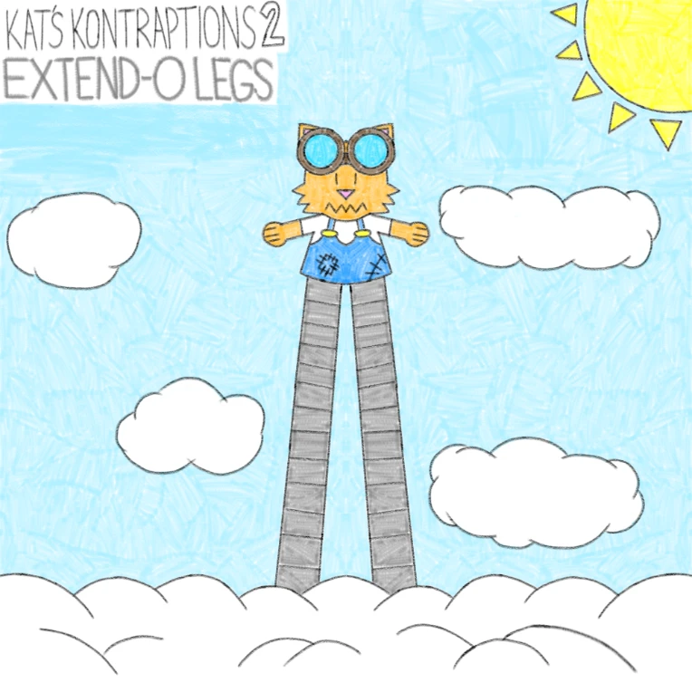 Kat's Kontraption's : Extend-O-Legs! by TH3BLACKCAT2000 on Newgrounds