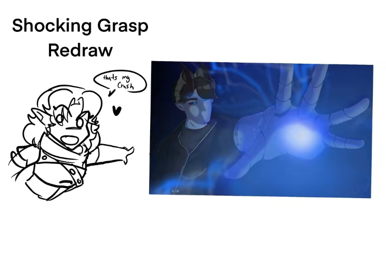 Shocking Grasp by SakiDoodles on Newgrounds