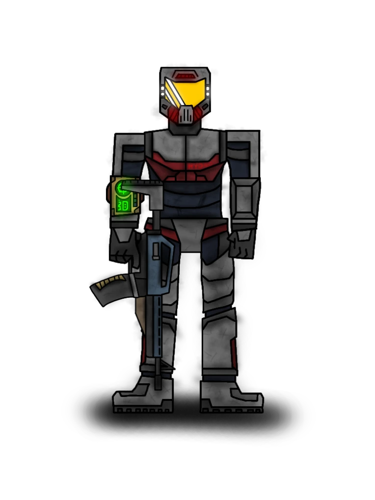 Mascared Mark 1 redesigned by Hydro453 on Newgrounds