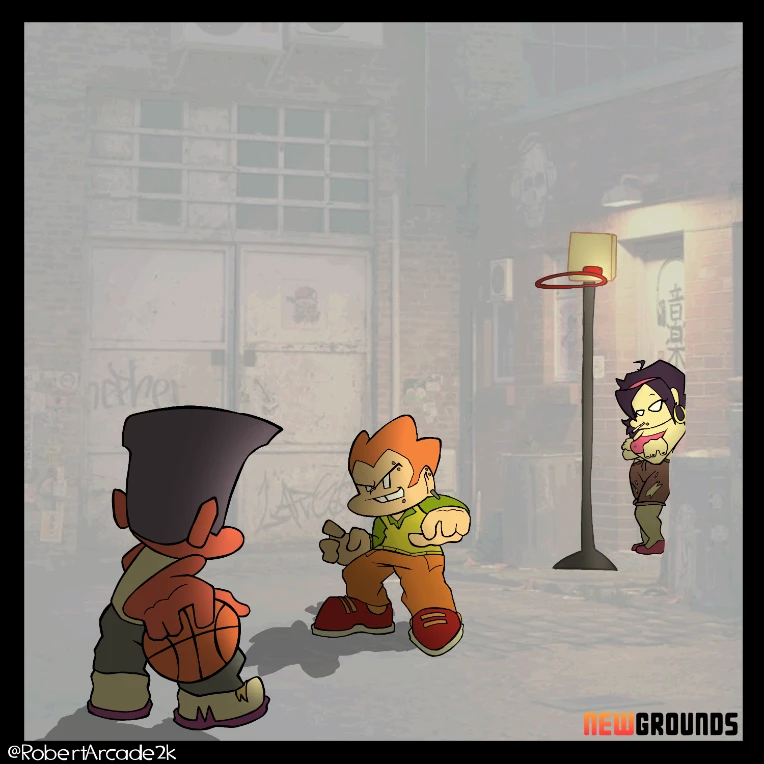 Hanging out by RobertArcade1k on Newgrounds