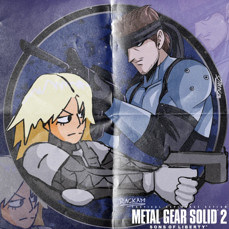 Metal Collab Solid 1 by RacKam on Newgrounds