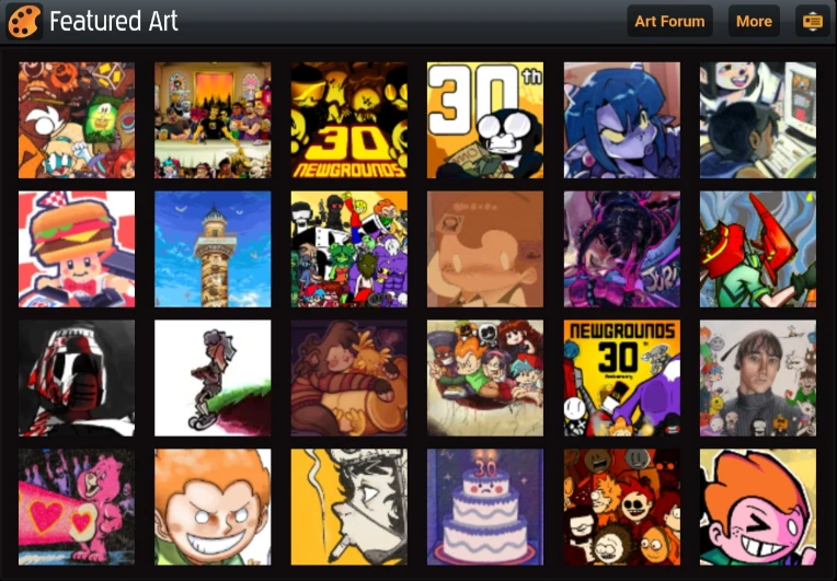 Newgrounds 30th Anniversary by AlderDusk on Newgrounds
