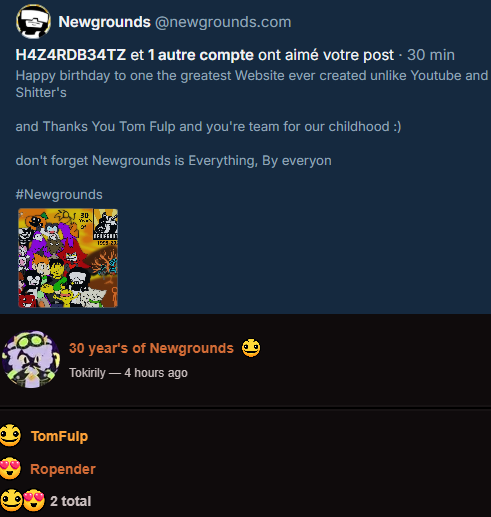30 year's of Newgrounds by Tokirily on Newgrounds