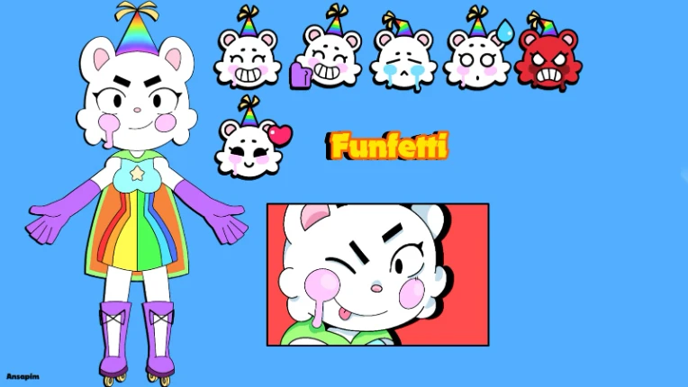 FUNFETTI! [Brawl Stars OC]