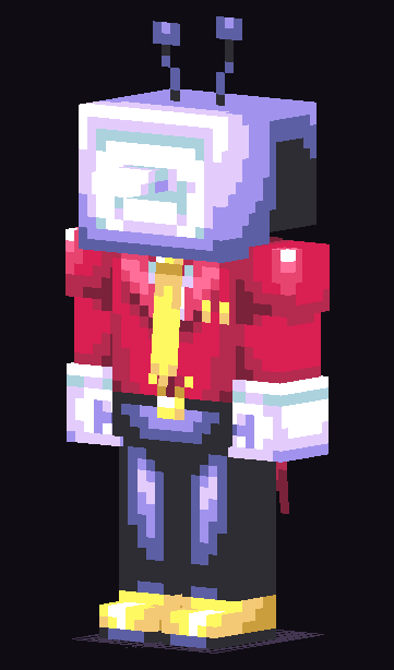Tenna - Minecraft-styled by cb7434 on Newgrounds