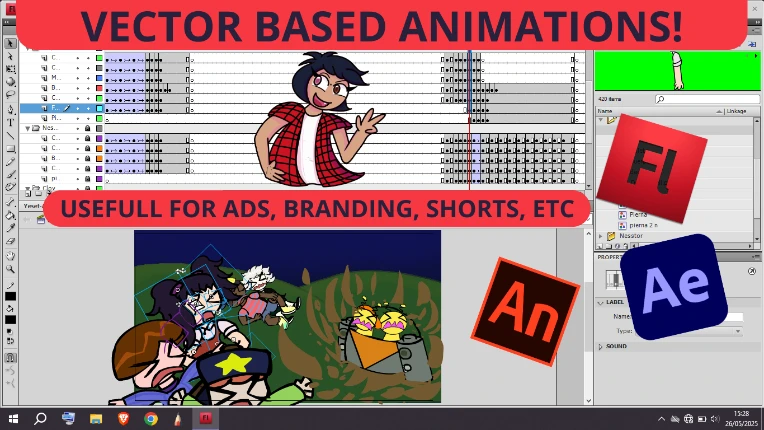 Im searching a job as an animator! (Open Art Commissions)