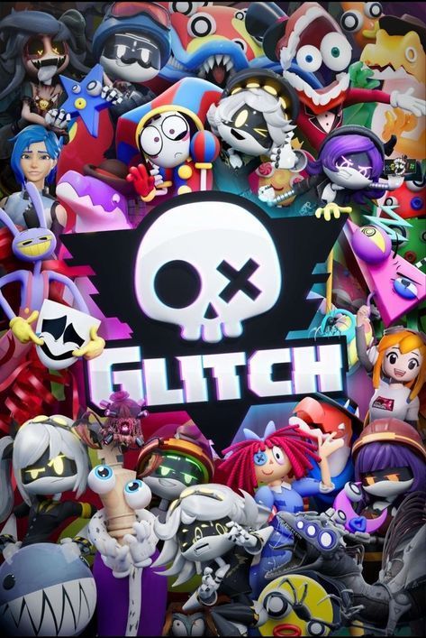 Glitch Productions Art Collab (TADC, MD, KOG ETC)